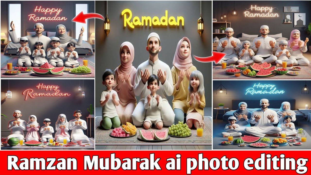 Ramzan mubarak ai photo editing | Trending Ramzan ai images | bing image creator tutorial | bing ...