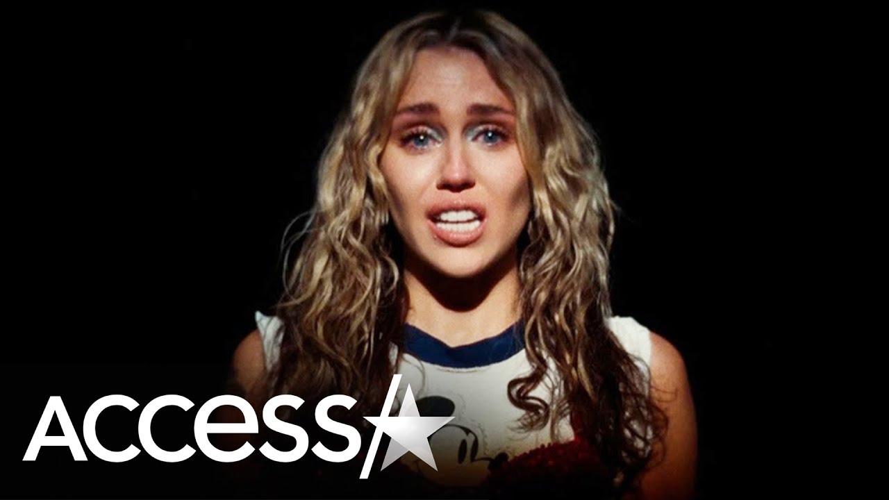 Miley Cyrus CRIES In 'Used To Be Young' Music Video - YouTube