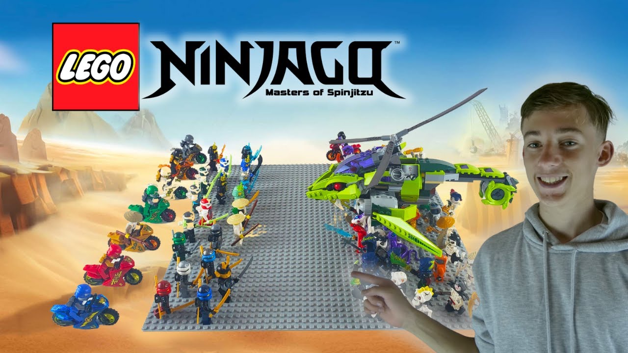 I Built A LEGO NINJAGO Battle! - YouTube