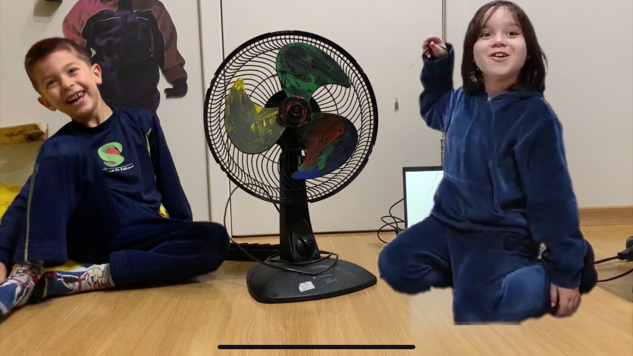 Pietro Natel e Pedro juntos novamente!!! Numa batalha de ventiladores ...