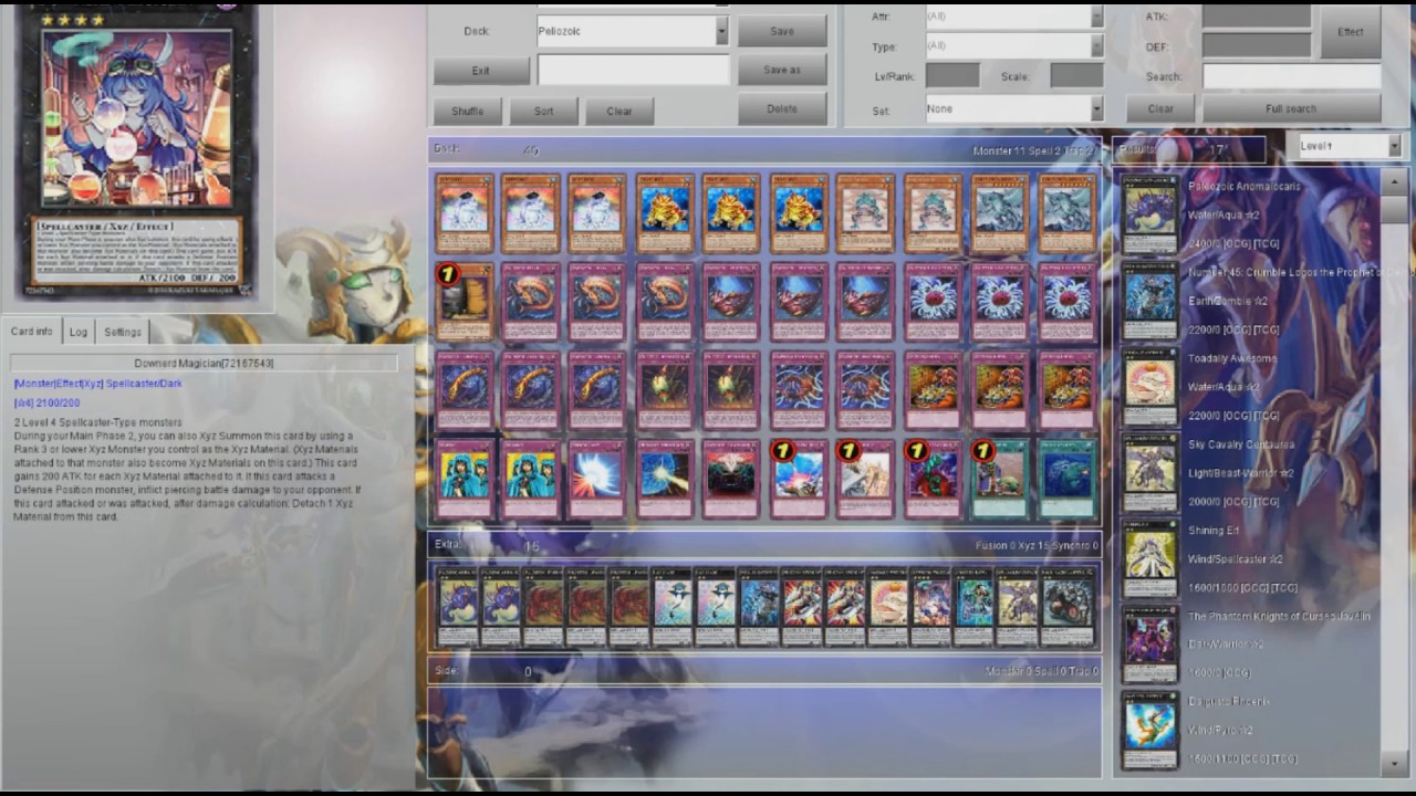 YUGIOH PALEOZOIC Frog Deck Profile - YouTube
