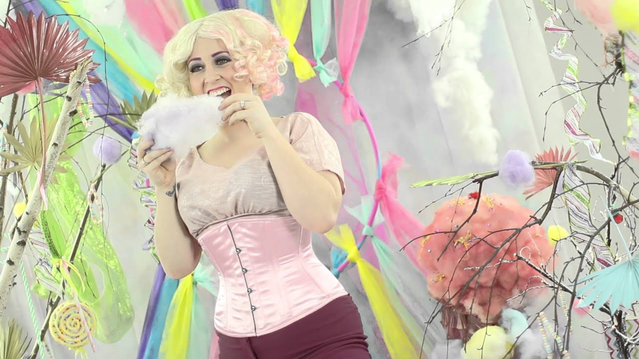 Cotton Candy Pin Up BTS Photoshoot at Orchard Corset! - YouTube
