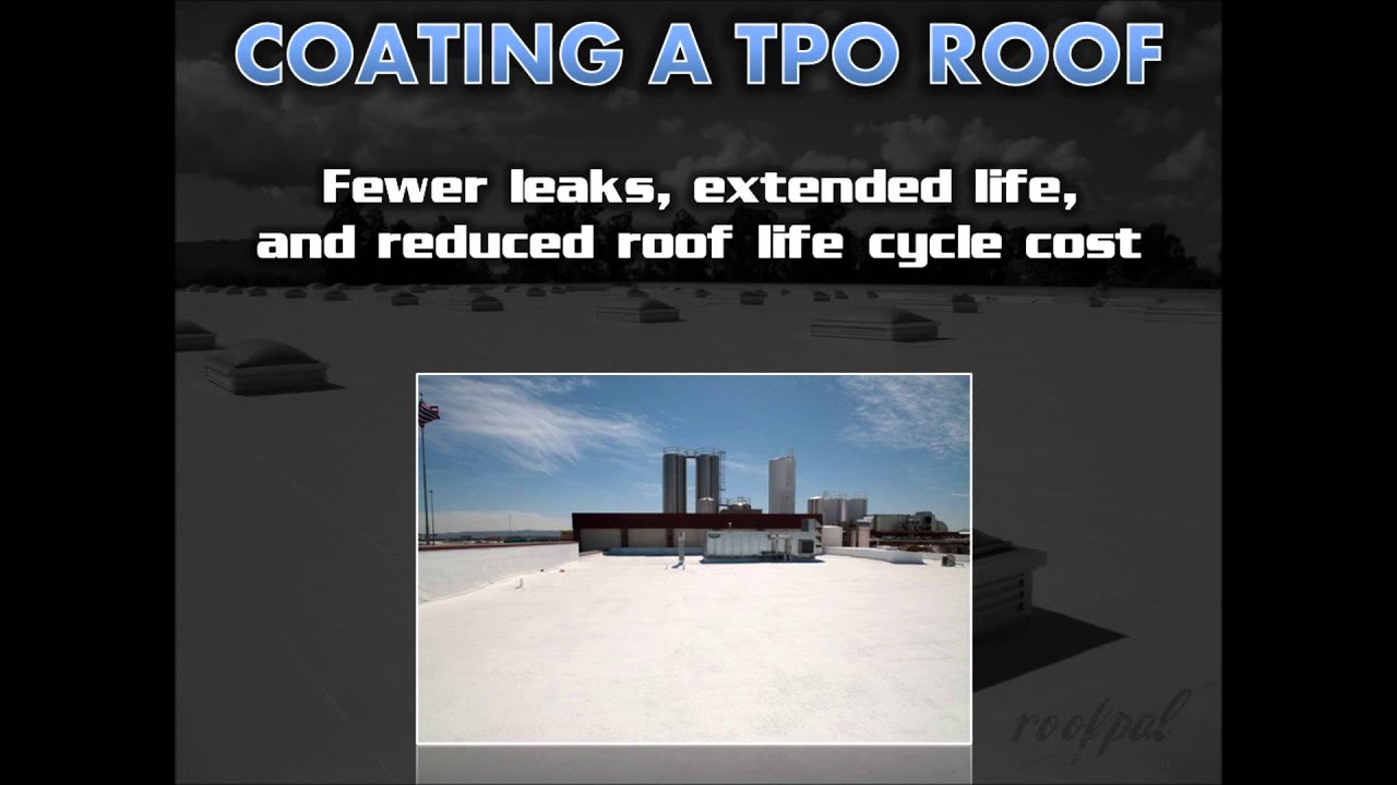 Coating TPO Single-Ply Roofs - Mast Roof and Coatings Co. - Penn Yan ...