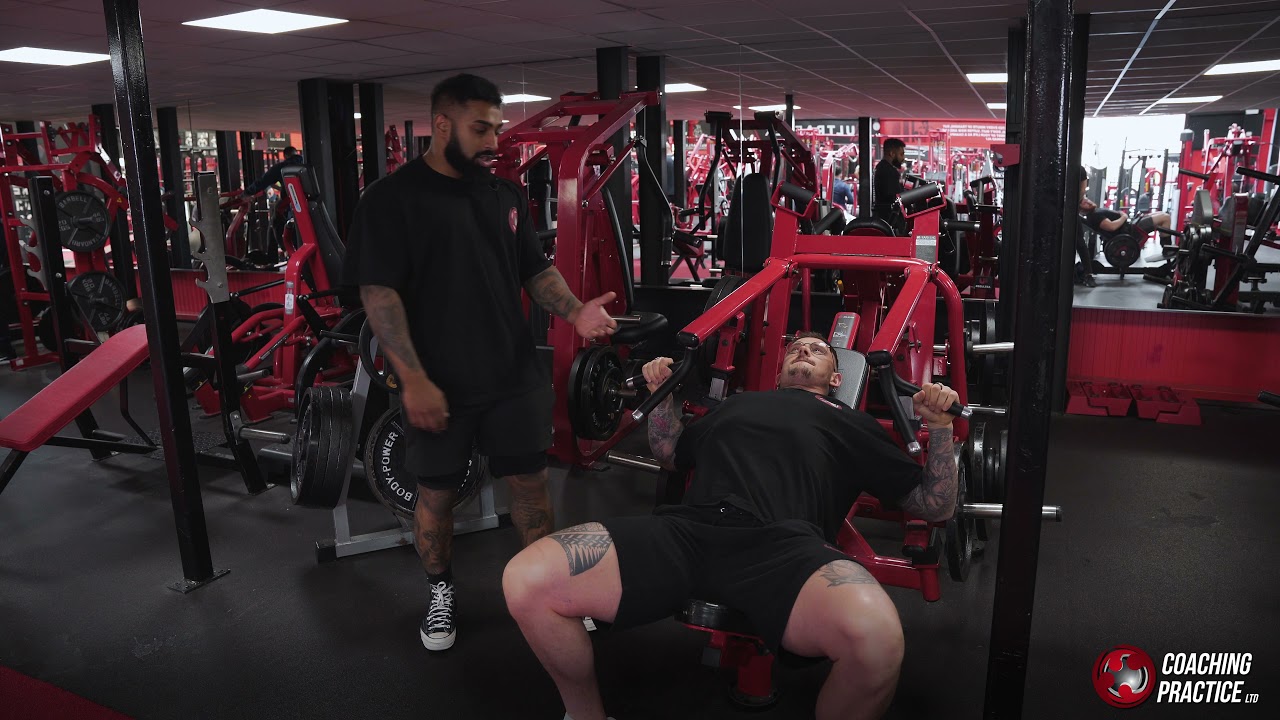 LAYING INCLINE MACHINE CHEST PRESS - ATLANTIS - YouTube