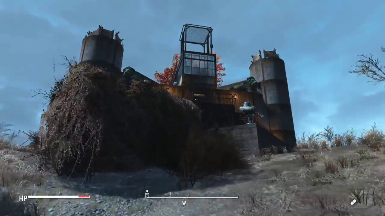 Fallout 4 - Sanctuary Hills Arena Settlement tour - YouTube