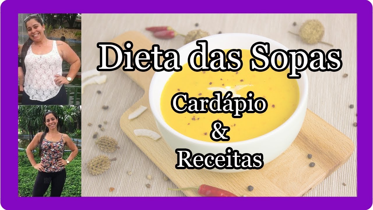 Dieta das Sopas | Veja Cardápio e Receitas | Sopa para Perder 16 Kg em ...