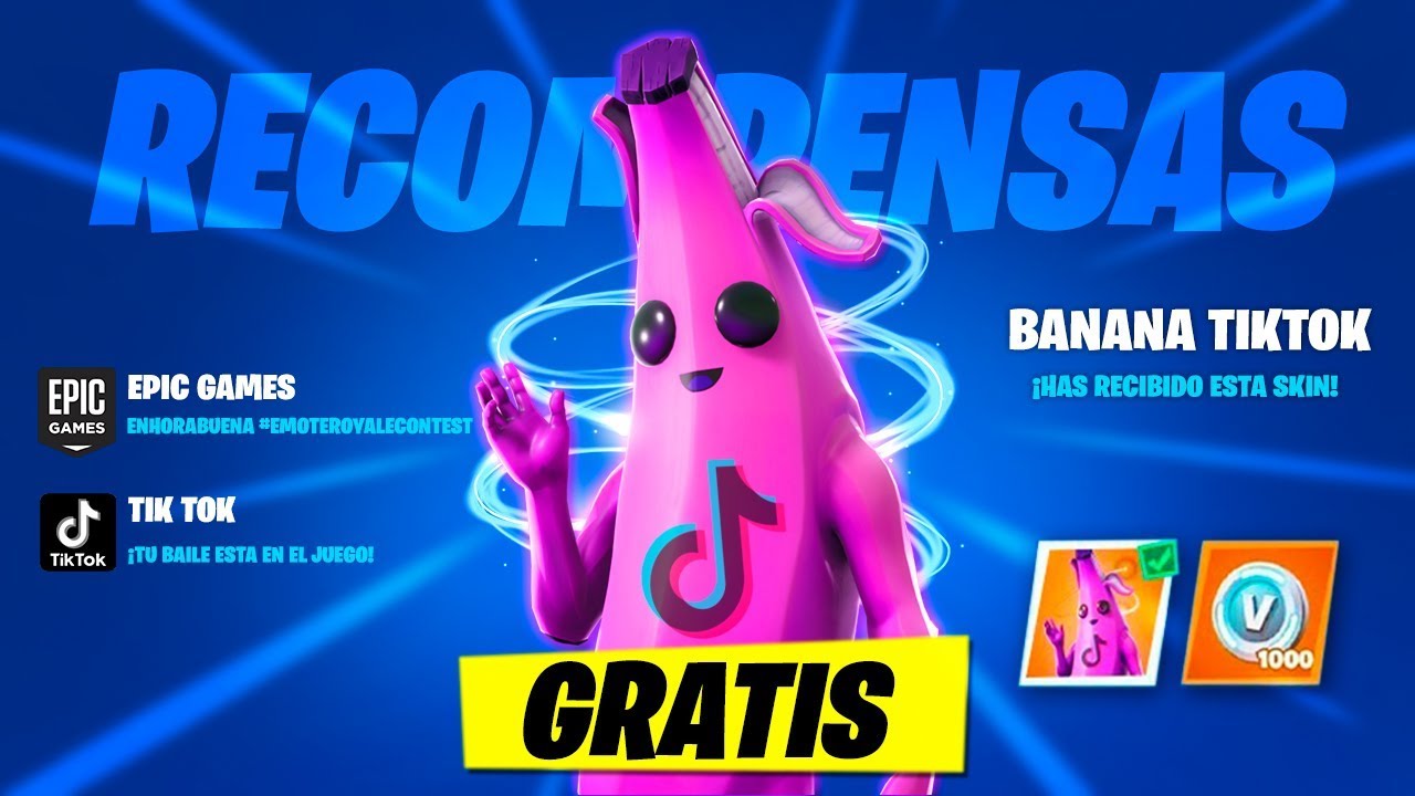 ADQUIERE YA la Nueva SKIN de TIK TOK GRATIS en Fortnite! - YouTube