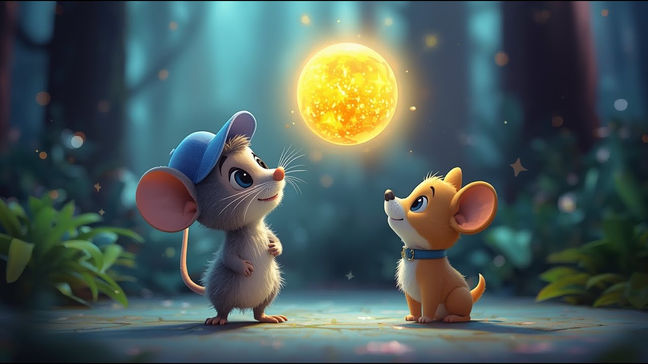 Michi Mouse & Pip’s Magical Giggle Glow Adventure | Cute Cartoon Story ...
