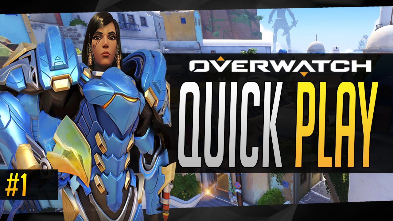 Overwatch - Quick Play #1 - YouTube