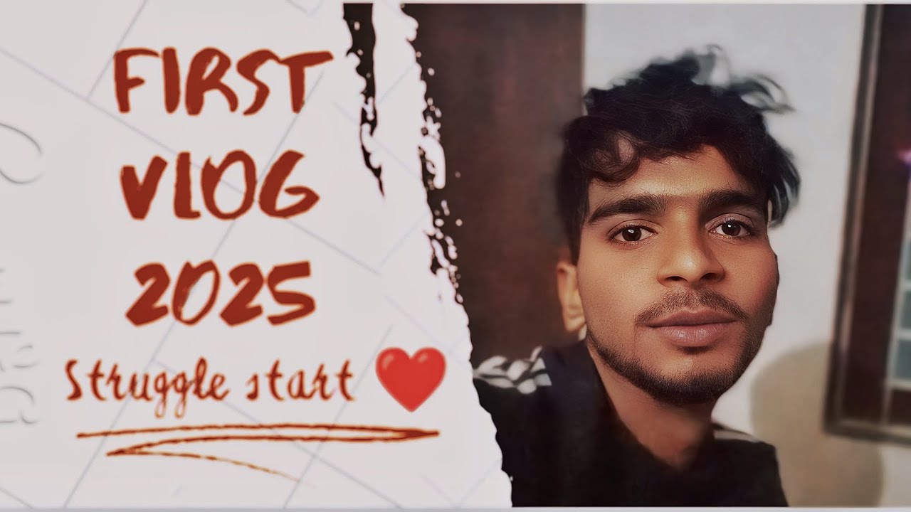 first vlog in 2025 ️ | my first vlog 2025 ️ | my first vlog on YouTube ...