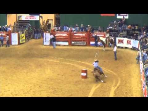 Dixie National Rodeo Barrel Racing- Jackson, Mississippi Pro Rodeo 2014 ...