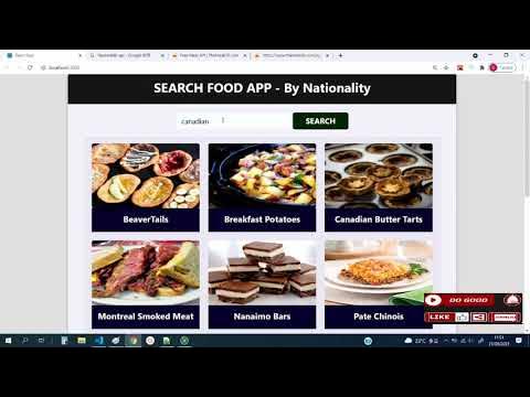 Search Food App - By Nationality with React Hooks & Redux for beginners - React Micro Project ...