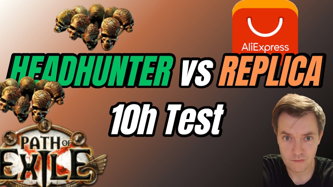 Headhunter vs Replica - gameplay, tricks, info - 10 hours Test - Path ...