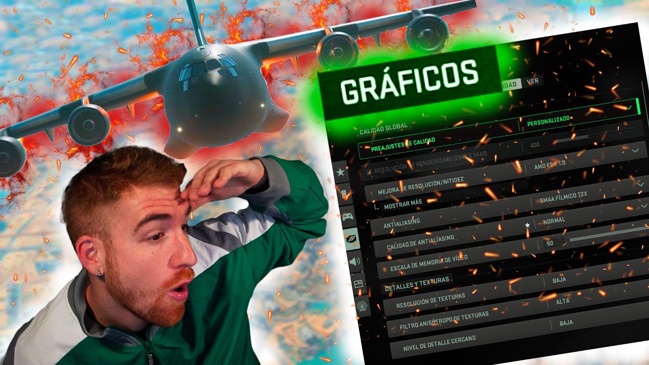 MI CONFIGURACION DE GRAFICOS PARA WARZONE 2 | MEJORES AJUSTES GRAFICOS ...