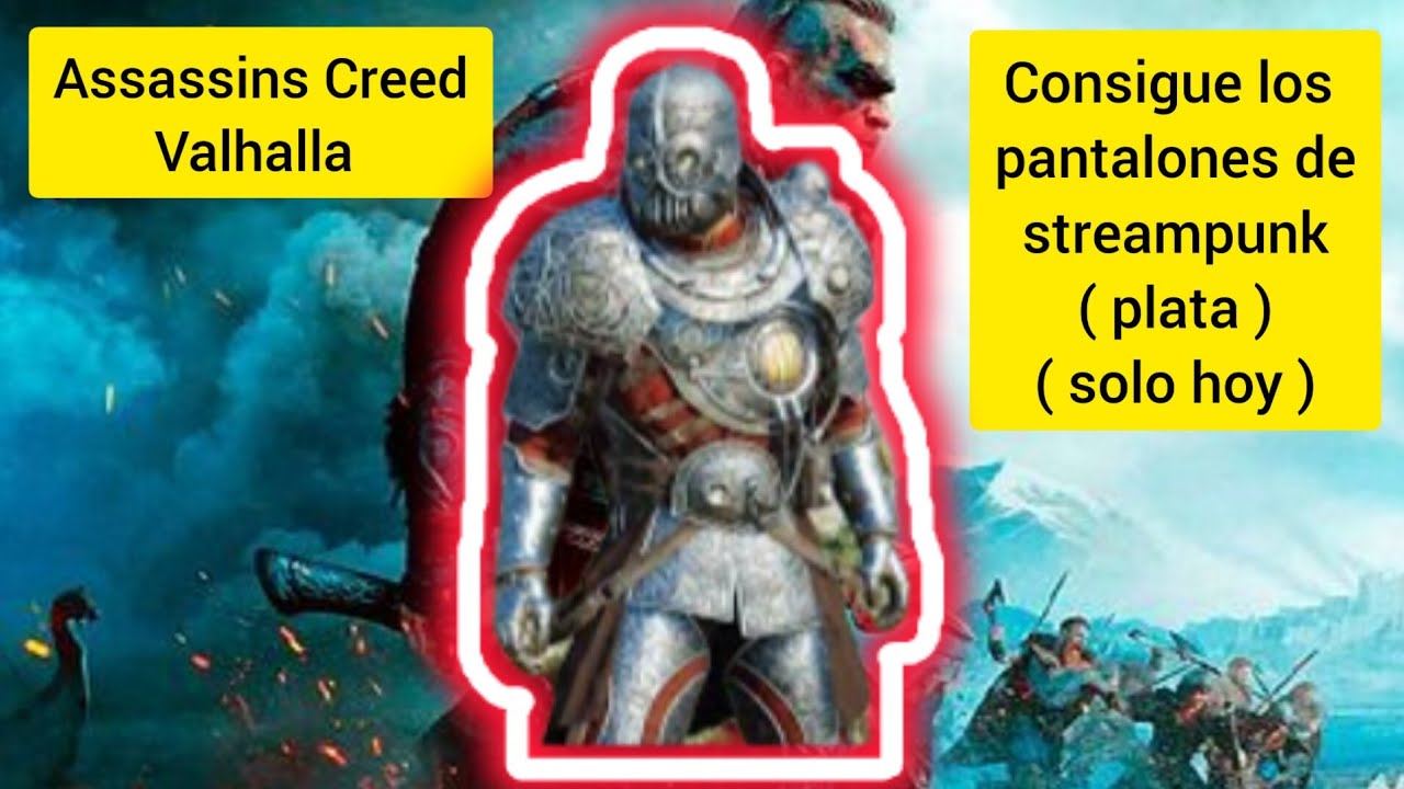 Assassin creed valhalla - consigue los pantalones de streampunk ( plata ...