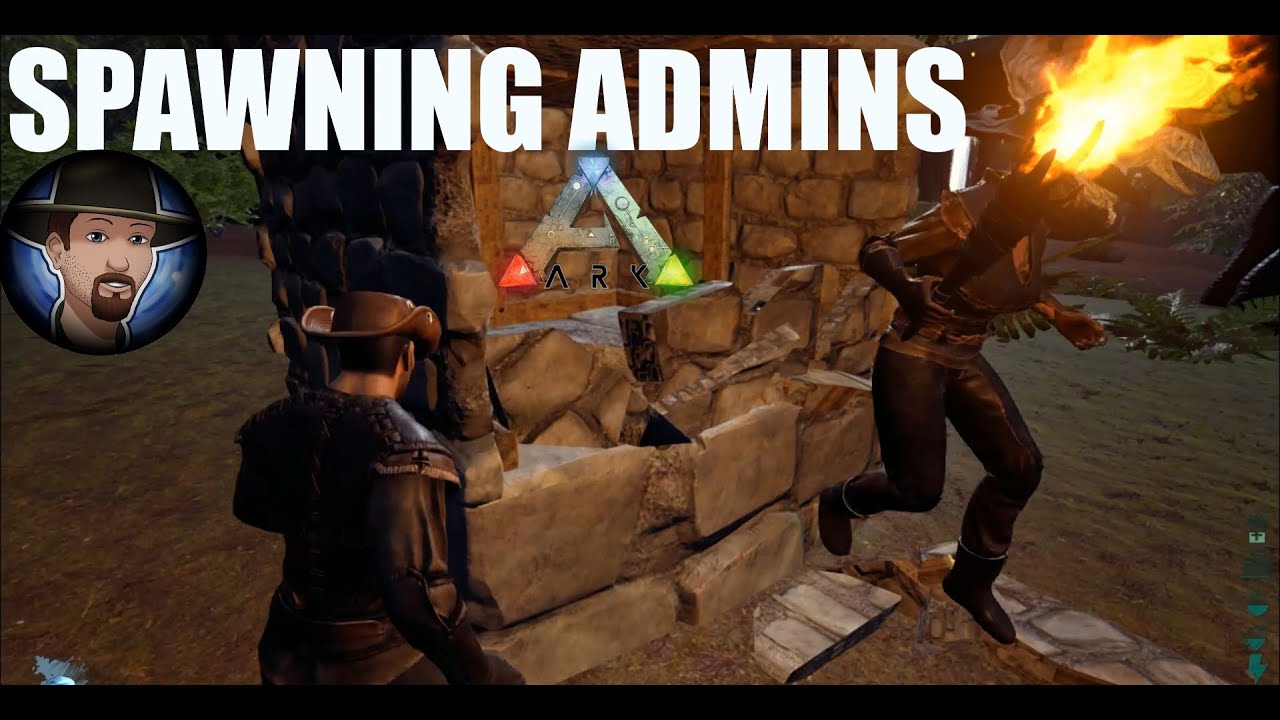 SPAWNING ADMINS | ARK Survival Evolved | Center map | Primitive Plus ...