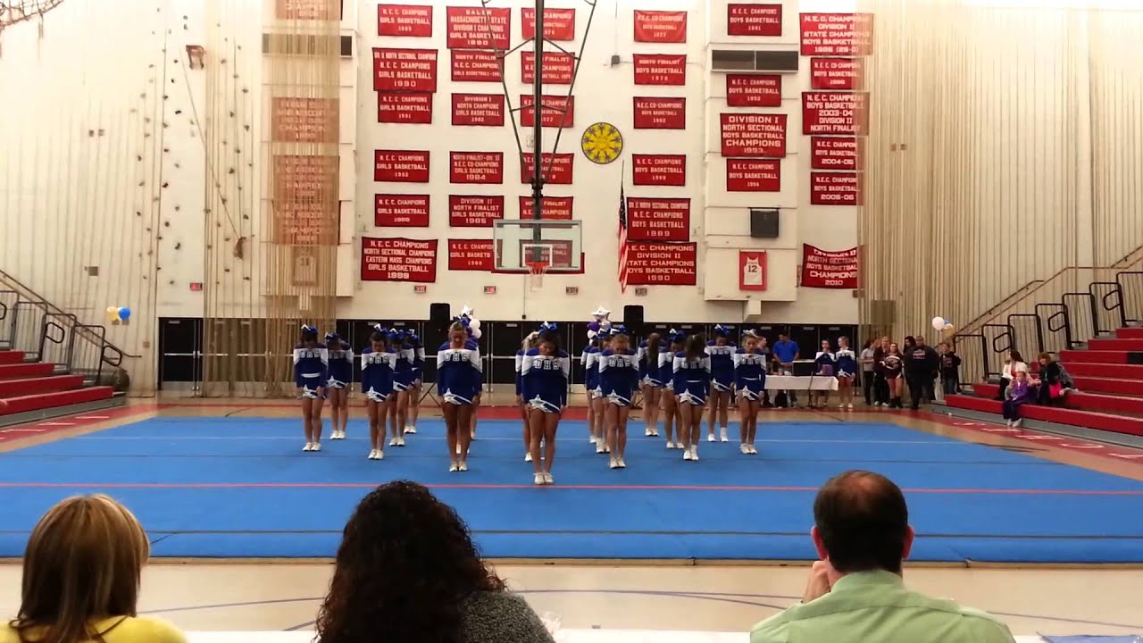 Danvers HS Cheer NEC 2012 - YouTube