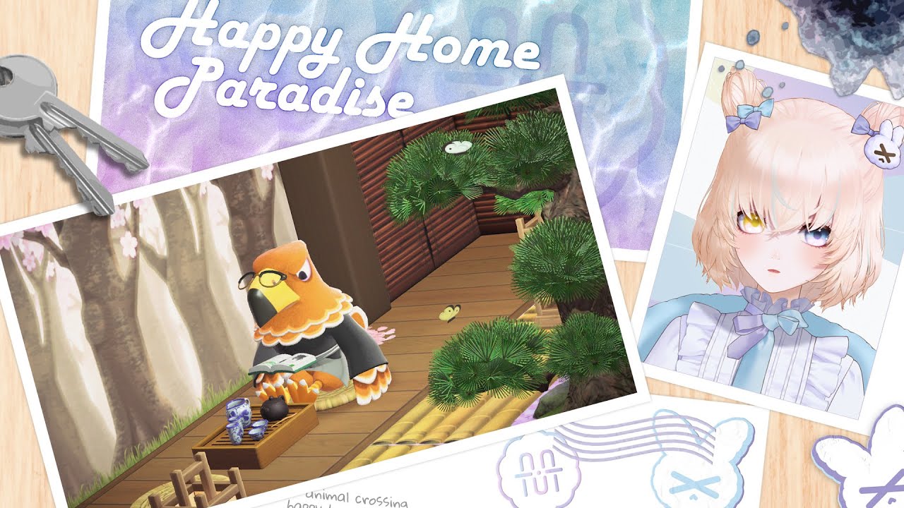 【Animal Crossing】#22 | Happy Home Paradise【Fui | VTuber】 - YouTube