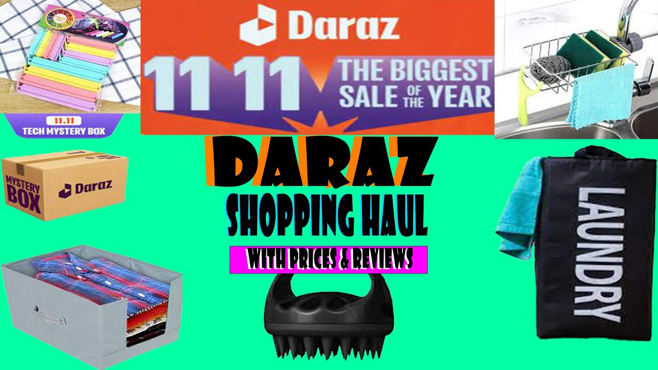 unboxing Daraz 11 11 Shopping haul 2023 with reviews, Unboxing A ...