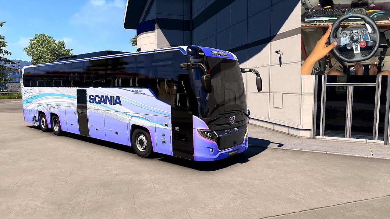 Smooth Bus Driving through Extreme Dangerous roads of peru- ETS2 ...