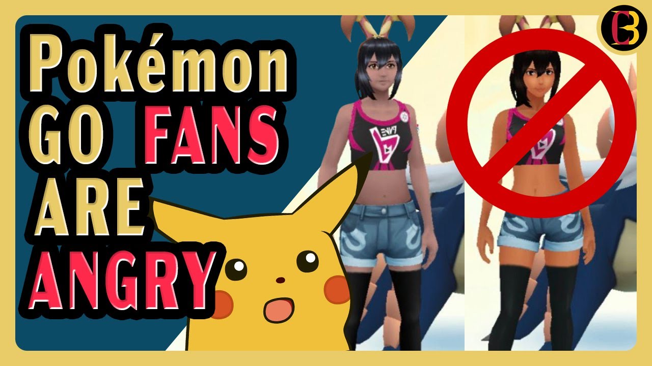 Fan BACKLASH Over NEW Pokémon GO Avatar Change - YouTube
