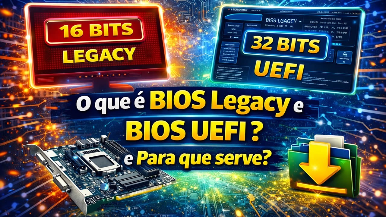 O que é BIOS Legacy e BIOS UEFI ? e Para que serve? - YouTube