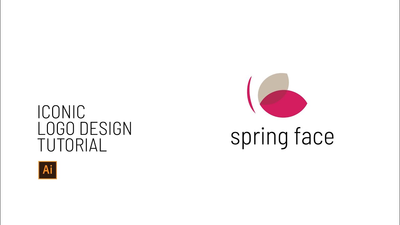 Iconic logo design tutorial - YouTube