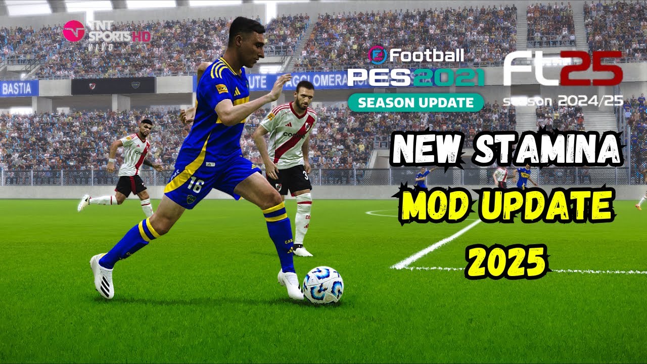 "⚡ Stamina Mod 2025 🌟 Revamp Your PES 2021 & Football Life 2025 ...