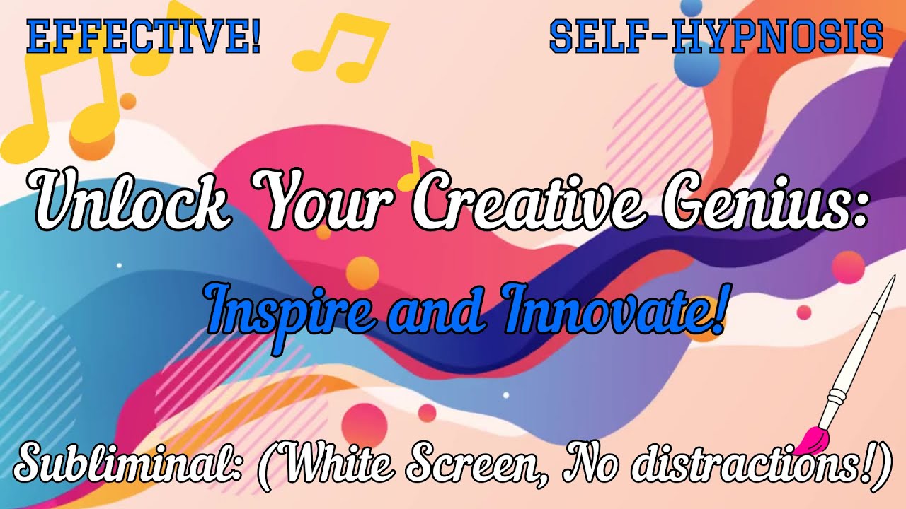 Unlock Your Creative Genius: Subliminal Edition - YouTube