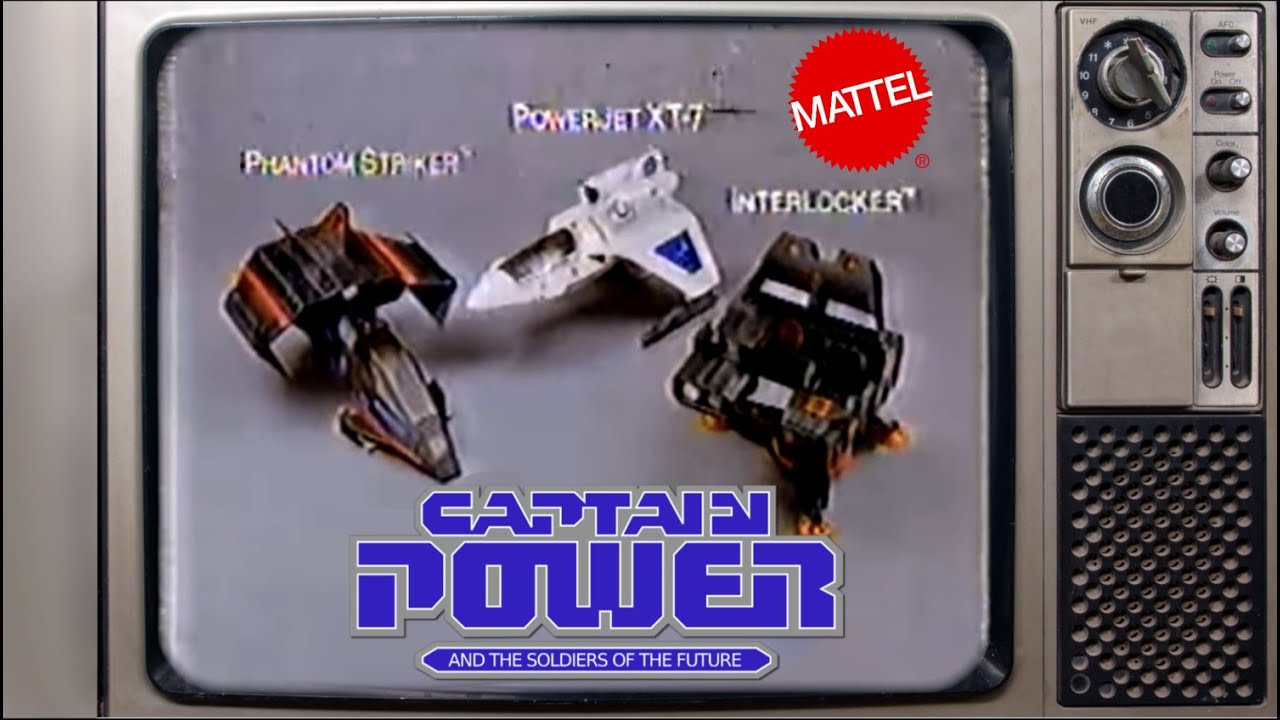 Captain Power Vehicles Commercial For Powerjet XT-7, Phantom Striker & Interlocker - YouTube