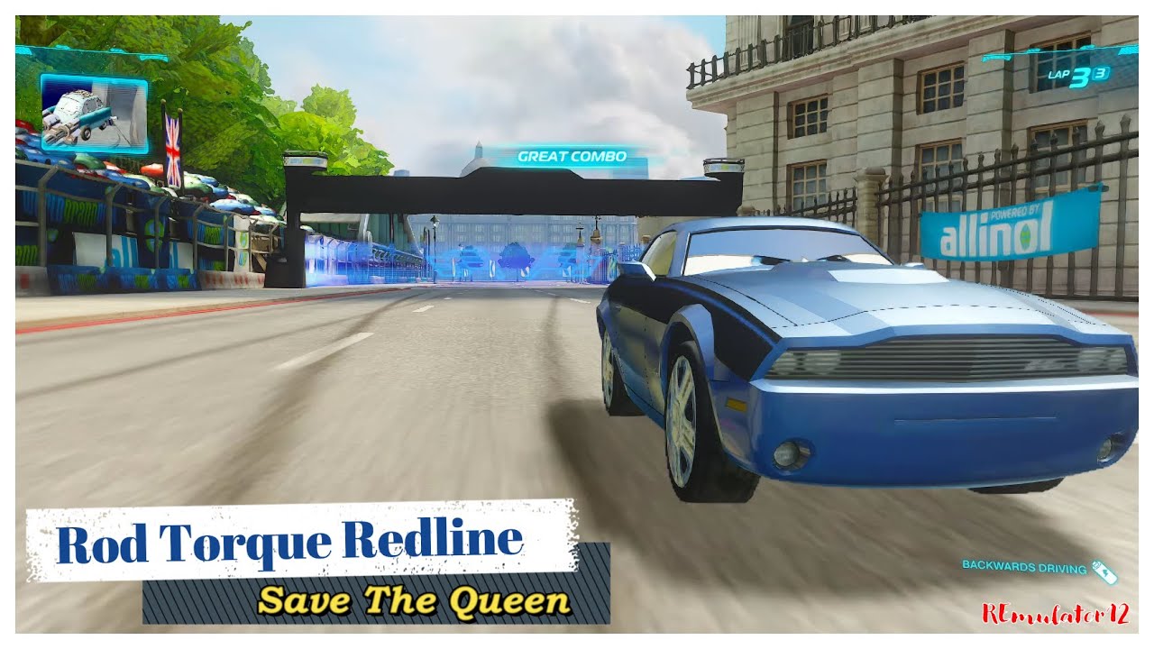 Cars 2 The Video Game | Rod Torque Redline - Mission Mode | Save The ...