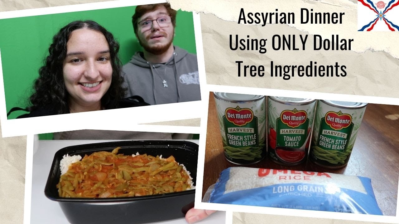 Dollar Tree Dinner: Making Traditional Assyrian Food - YouTube