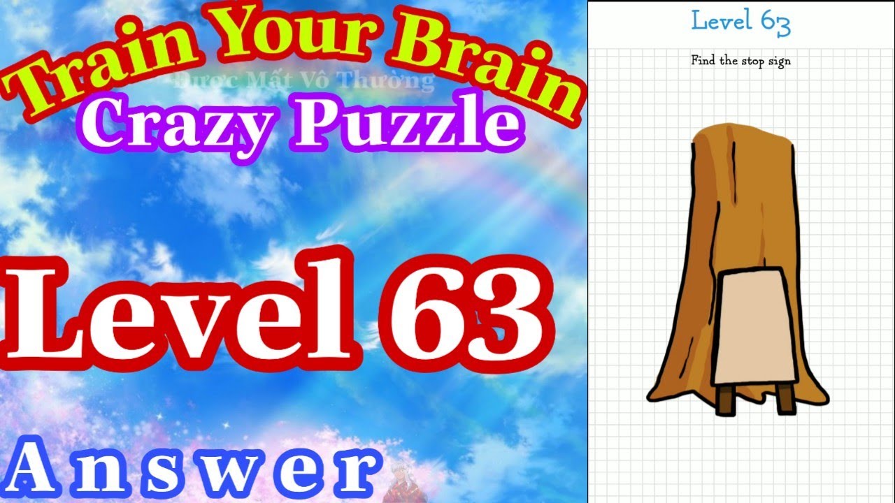 《Train Your Brain - Crazy Puzzle Level 63》Brain Game IQ 2020 - Answer ...