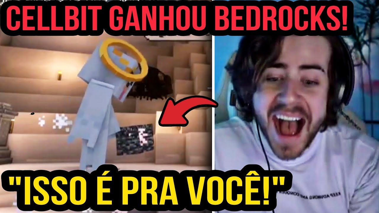 RUBIUS DEIXOU UM PRESENTE PRO CELLBIT 😂 | MINECRAFT QSMP - YouTube