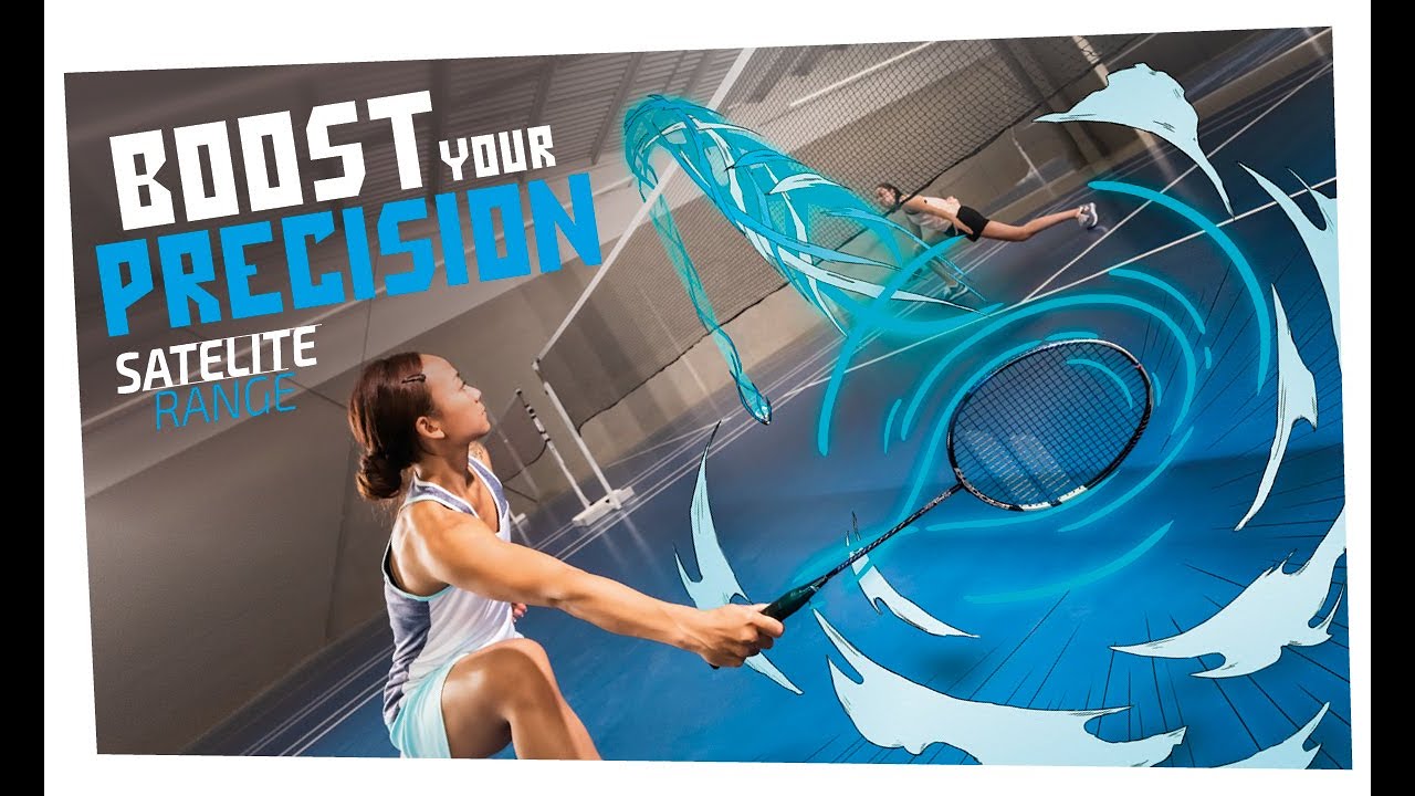 Satelite - Boost your precision - Badminton Rackets - YouTube