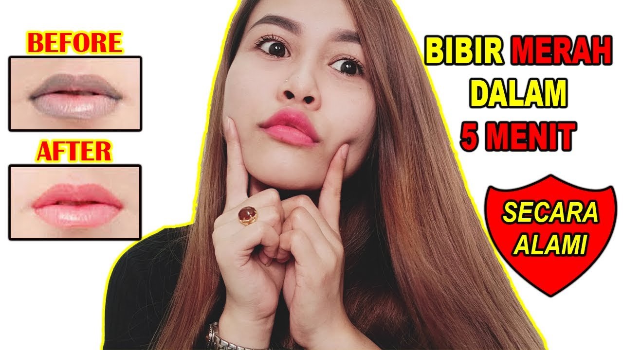 Cara Memerahkan Bibir Hitam Dengan Cepat Hanya Dalam Waktu 5 Menit Youtube
