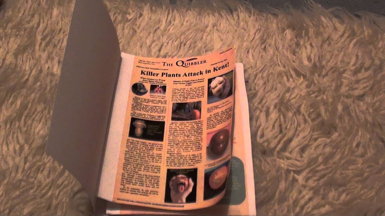 How To Make The Quibbler - Harry Potter - YouTube