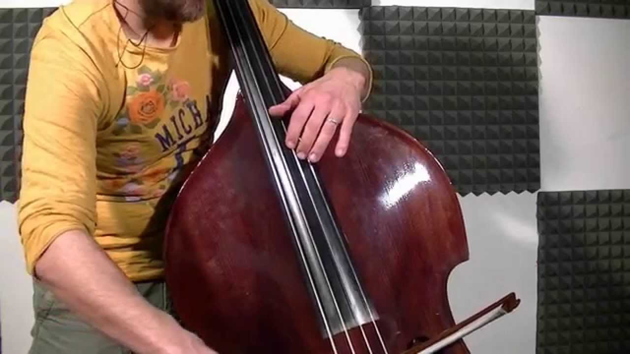 The Last Of The Mohicans - Promentory (Double Bass) - YouTube