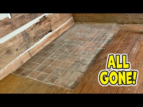 Demo of the tile and replacement. - YouTube