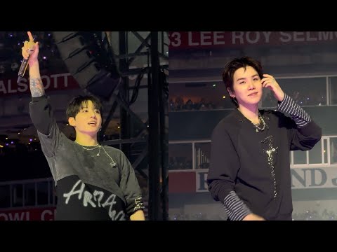 Jungkook raps Yoongi’s part - Magic Shop Special Song 260425 BTS Arirang Tour Tampa Day 1 Concert