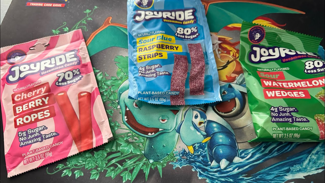 Joyride uncommon candy. Matt’s snacks - YouTube