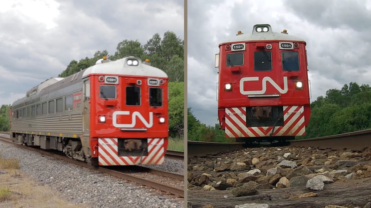 CN RDC In Vernon Plus Underside GoPro View! - YouTube
