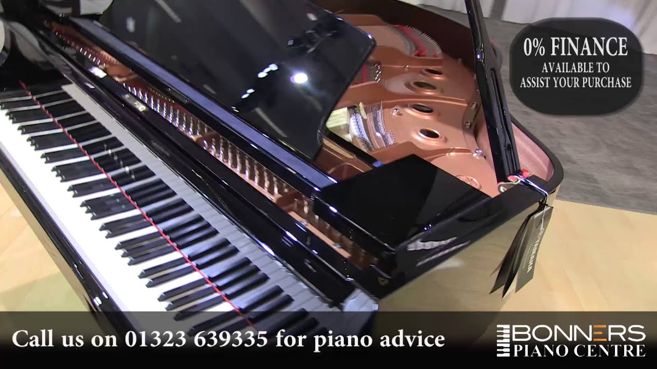Yamaha C1X Piano - Beautiful Sweeping Camera Shots - YouTube