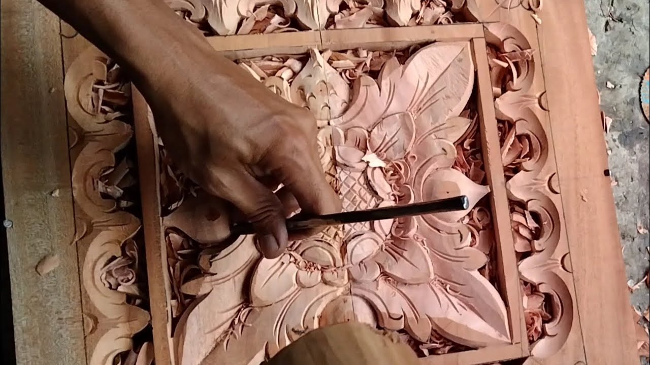 Wood loster Carving||very easy and simple design||# ...