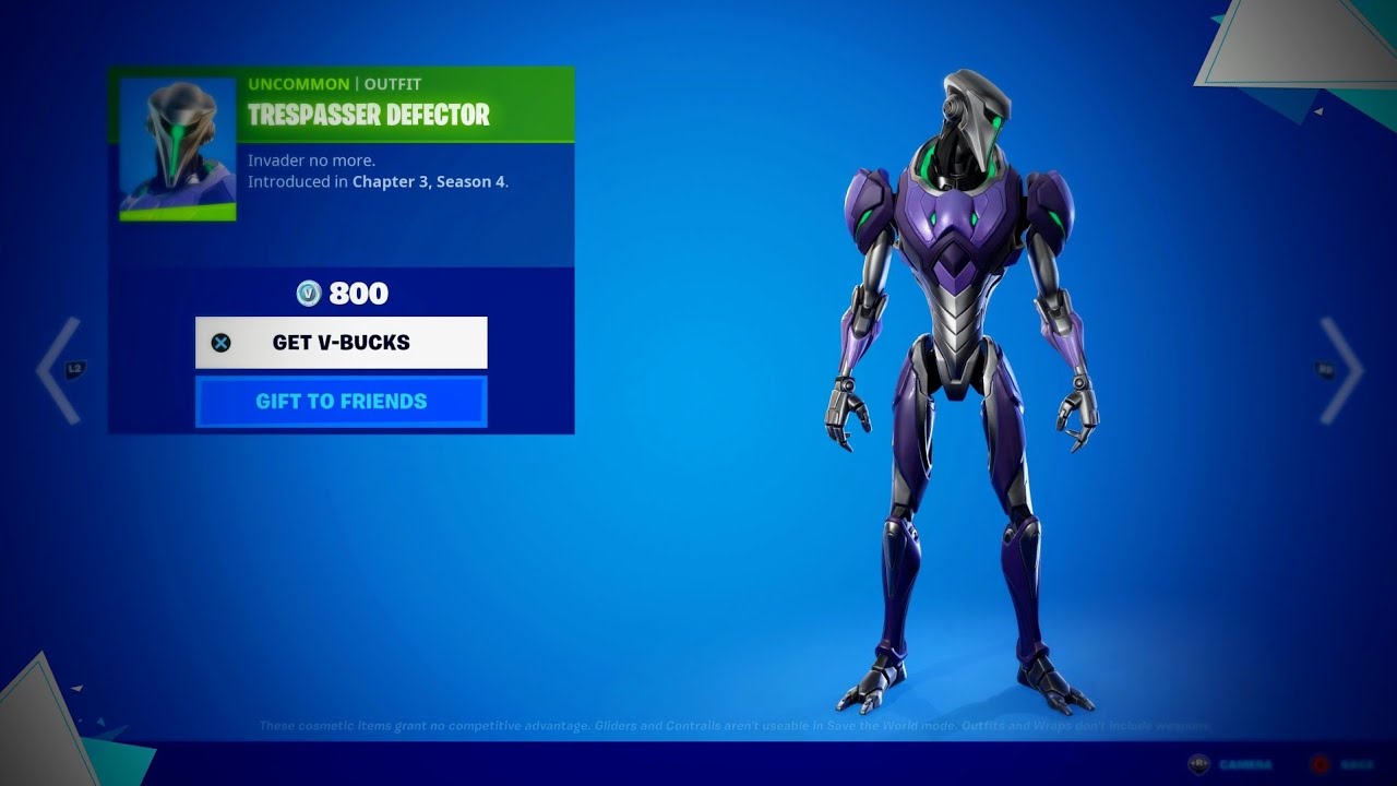 THE NEW TRESPASSER DEFECTOR IS OUT! | Fortnite Item Shop Update! - YouTube