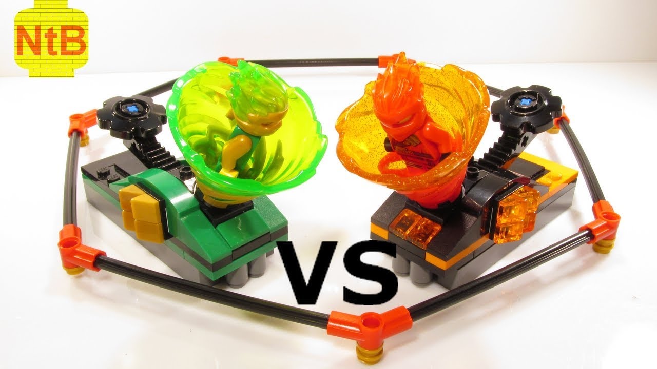 KAI VS LLOYD SLAM LEGO NINJAGO FS SPINJITZU BATTLE - YouTube