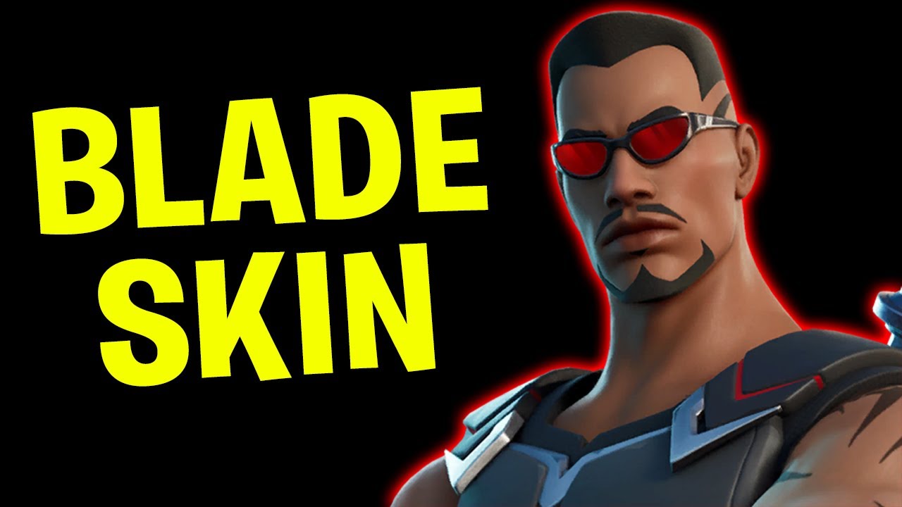 FREE BUILD COM A SKIN BLADE I FORTNITE - YouTube