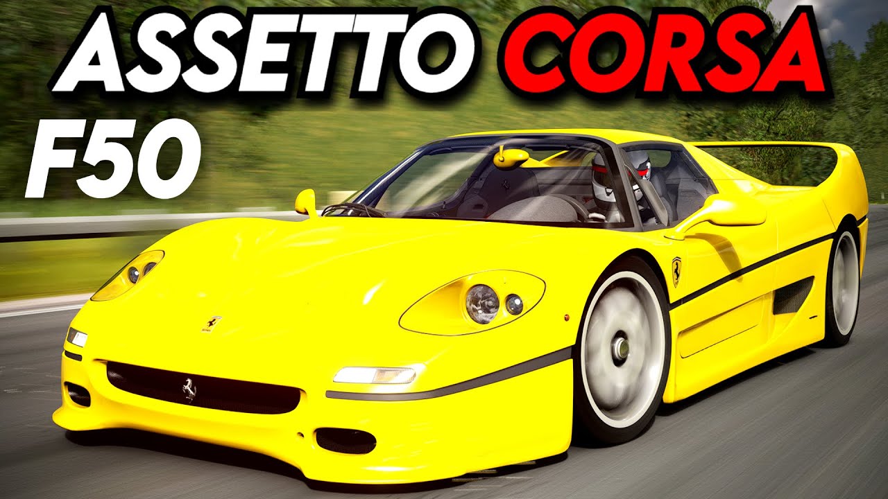 Ferrari F50 (1995) in Assetto Corsa - YouTube