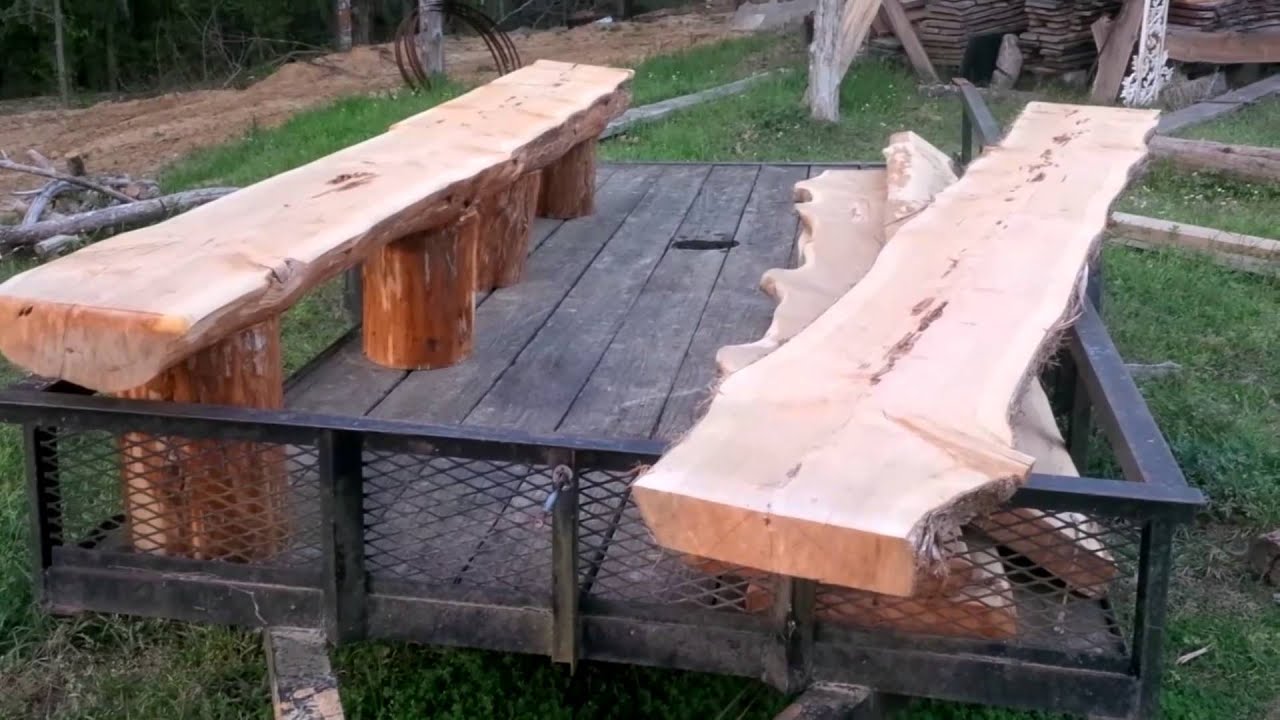 Custom Cedar Benches Built To Order - YouTube