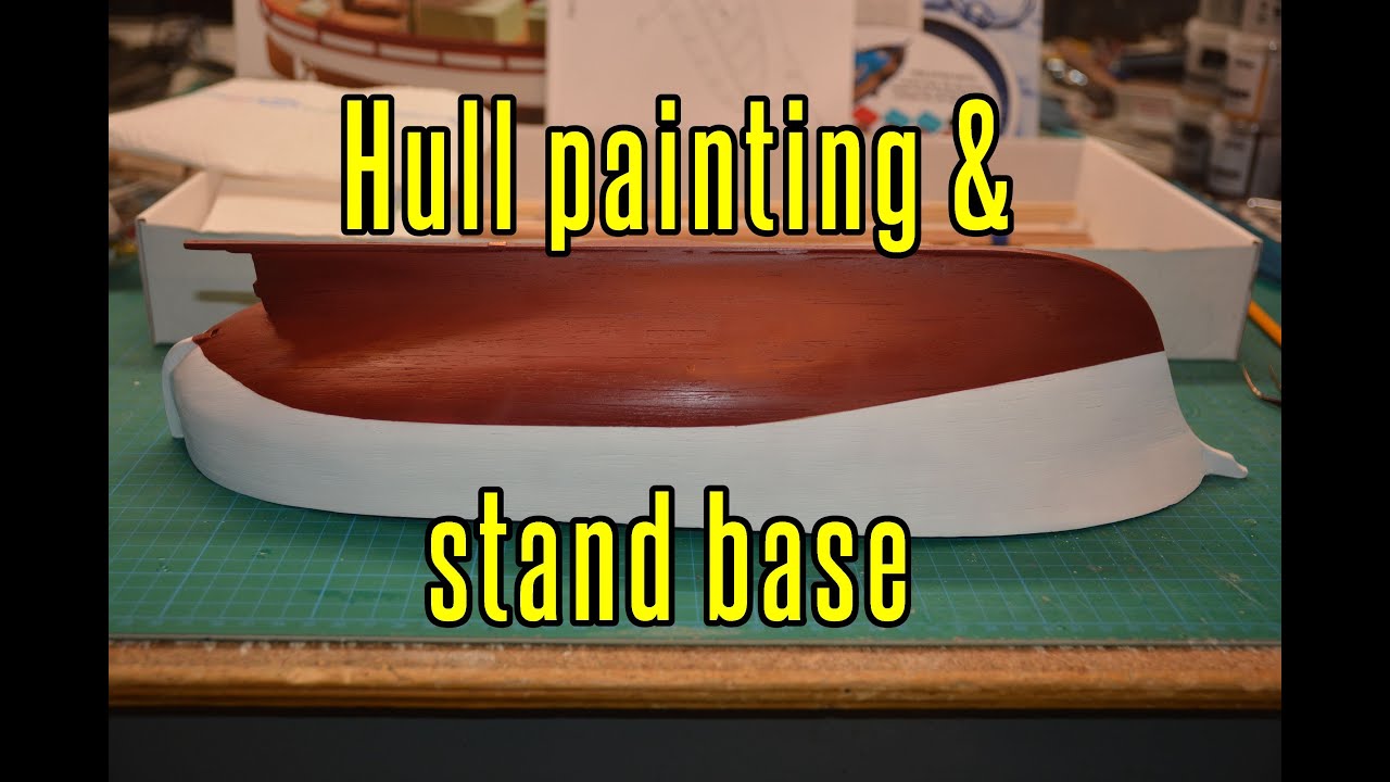 Monterey Mediterranean - part 11 Hull Painting & Stand Base - YouTube